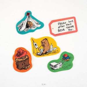 Paddington™: Paddington™ Reward Sticker Set, 2025 Hobonichi Accessories ...