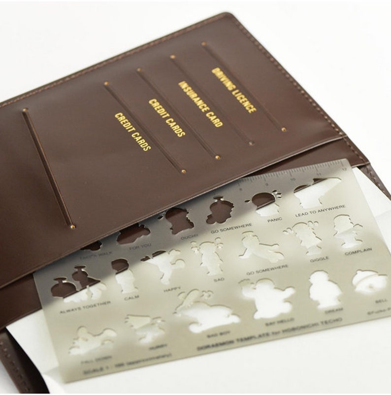 Hobonichi Stencil doraemon Hobonichi Techo Accessories | Etsy