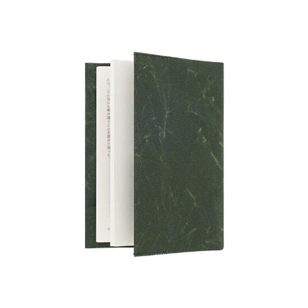 SIWA Book Cover A6 Size - Dark Green, Hobonichi Cover, Planner Cover ...