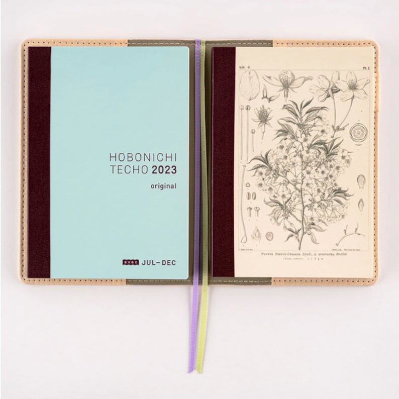 Tomitaro Makino: Hobonichi Plain Notebook (A6) - Yamazakura - Etsy