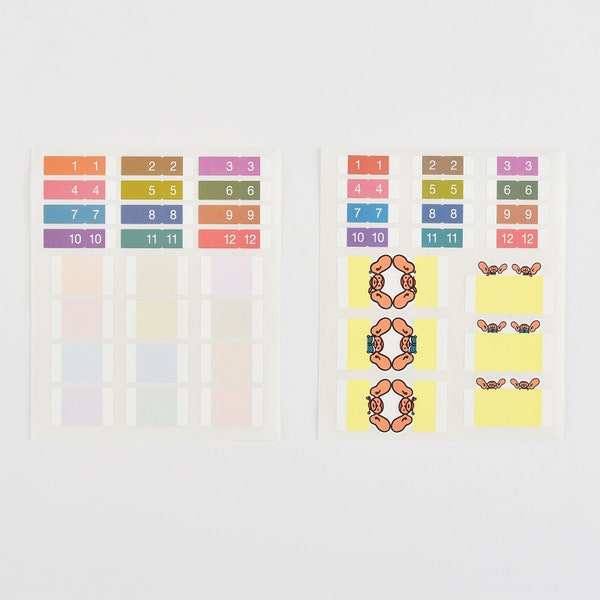 Index Stickers - Etsy