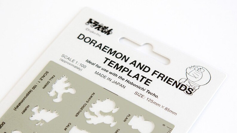 Hobonichi Stencil doraemon Hobonichi Techo Accessories | Etsy