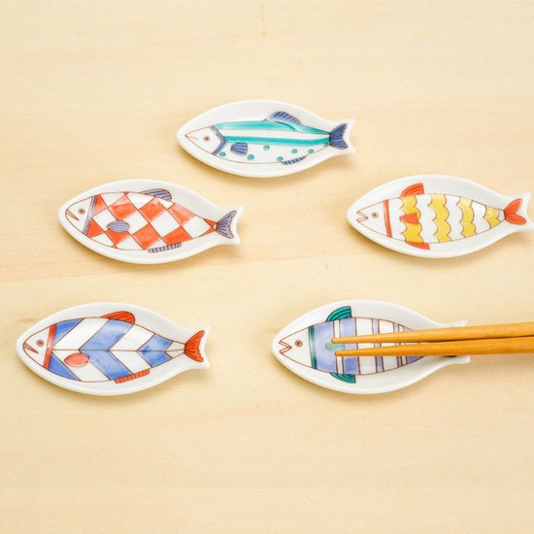 Fish Chopstick Rest Set of 5pcs - Etsy