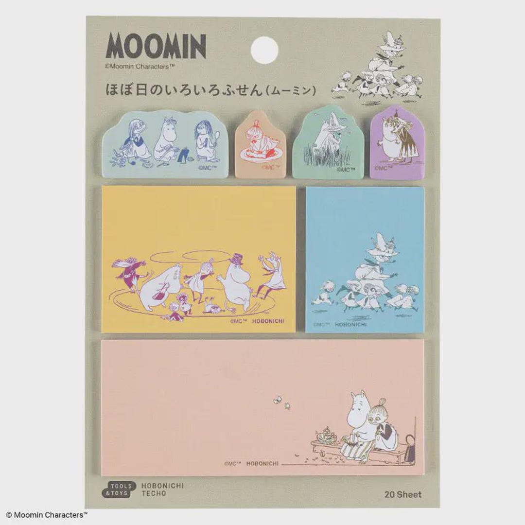 Moomin: Hobonichi Various Sticky Notes , 2026 Hobonichi Accessories - Etsy