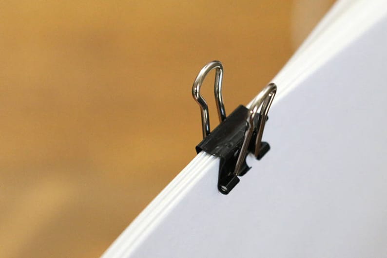 World Smallest Binder Clip Micro Mini Binder Clip Paper | Etsy