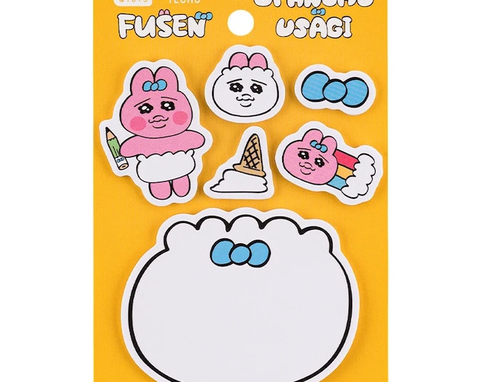 KAWAISOUNI!: Opanchu Usagi Sticky Notes, Hobonichi Techo Accessories - Etsy