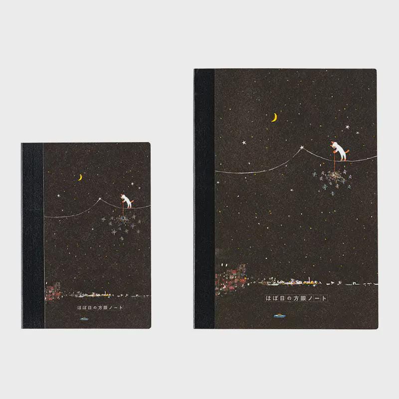 Hiroko Kubota: Hobonichi Graph Notebook A5 Size - Another Night of ...