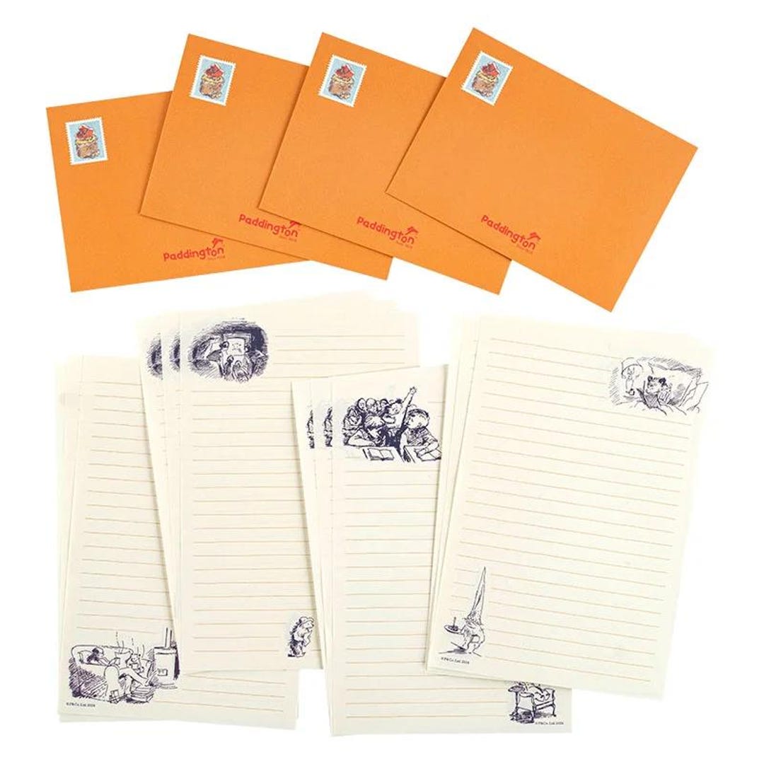 Paddington™: Paddington™ Letter Set, 2025 Hobonichi Accessories - Etsy