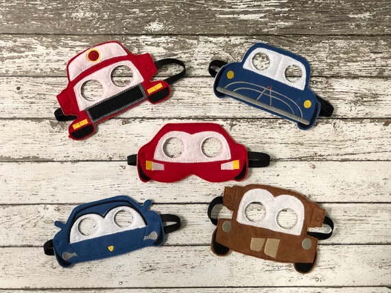 Cars Inspired Masks Kids Masks Kids Costumes McQueen Mask | Etsy