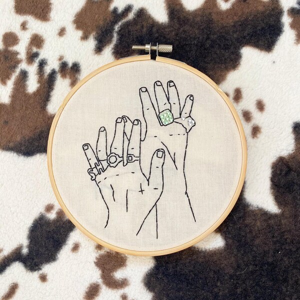 Harry Styles Embroidery - Etsy