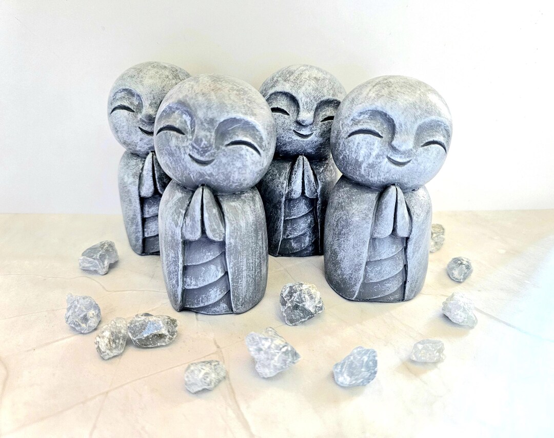 Jizo Zen Monk Statue, Buddha Jizo, Japanese Jizo, Jizo Figurine, Hand ...