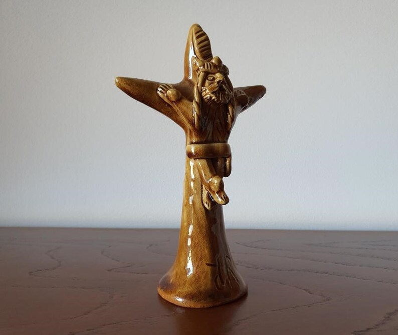JESUS CHRIST on the CROSS Original Pottery Statue by Julia - Etsy