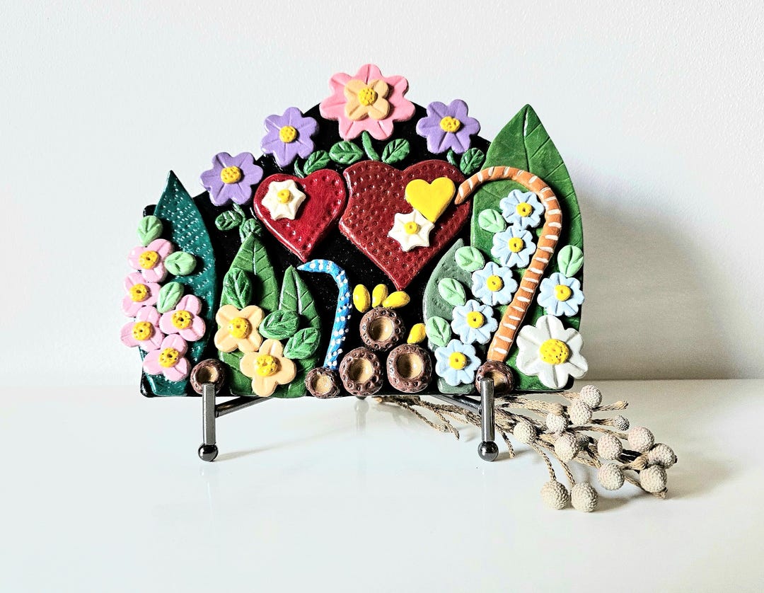 Decorative Clay Plaque, Plaque Home Decor, Plaque Wall Decor, Wall ...