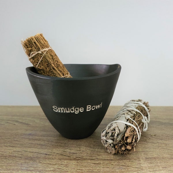 Clay Smudge Bowl - Etsy