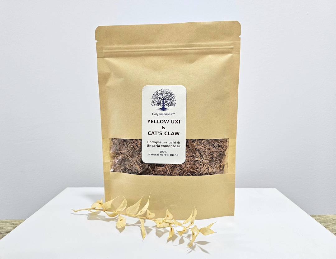 Yellow Uxi Cat's Claw Tea, 50g or 100g, Endopleura Uchi Uncaria ...