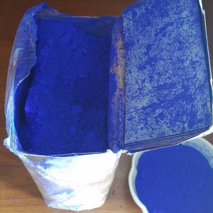 Anil or Azulete Strictly Genuine Indigo Blue Powder From the 60s - 25g ...
