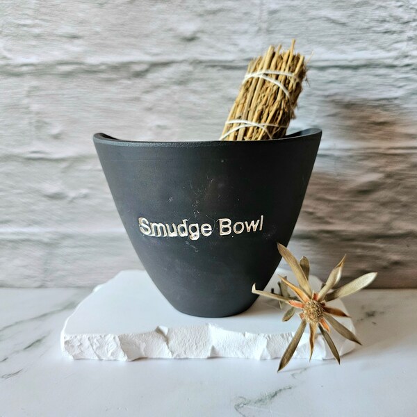 Clay Smudge Bowl - Etsy