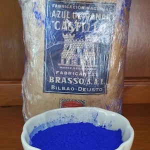 Anil or Azulete Strictly Genuine Indigo Blue Powder From the 60s - 25g ...