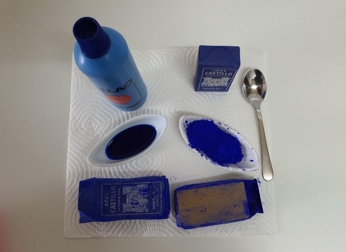 ANIL or AZULETE Strictly Genuine Indigo Blue Powder From the - Etsy