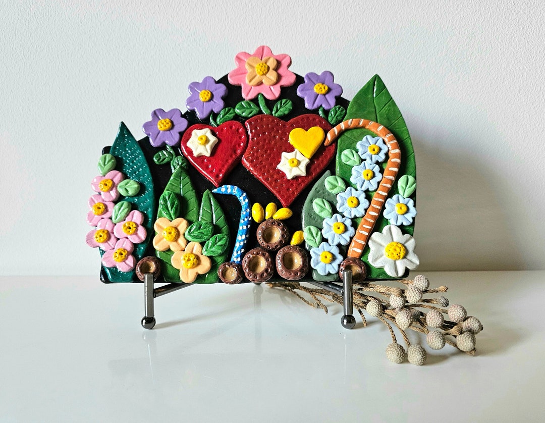 Decorative Clay Plaque, Plaque Home Decor, Plaque Wall Decor, Wall ...