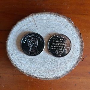 ANGELS COINS Courage Blessing Hope Wisdom Protection ONE Coin - Etsy