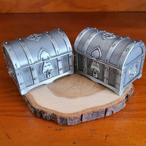 Metal Treasure Box Metal. Trinket Box. Metal Jewelry Box. Metal Gift ...