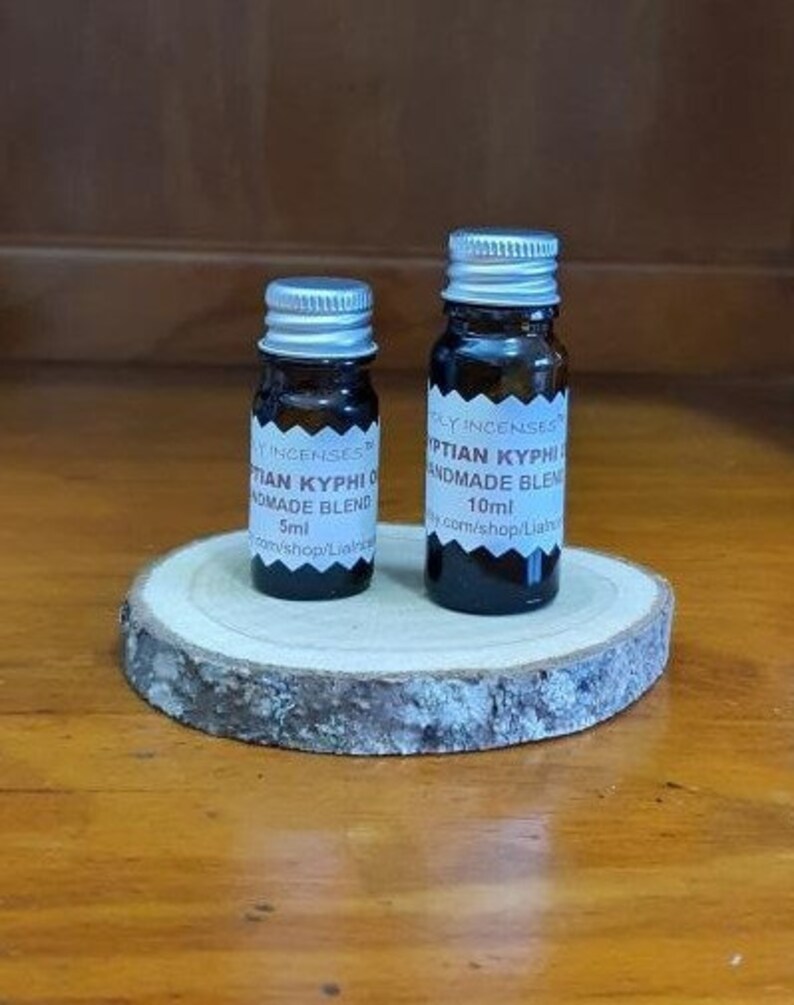 EGYPTIAN KYPHI OIL Handmade Blend With Essential Oils and | Etsy
