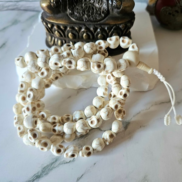 Skull Beads Bone - Etsy