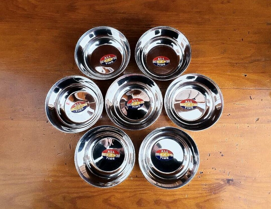 Stainless Steel Ritual Offering Bowls - Set of 7 - Altar Tools - Etsy