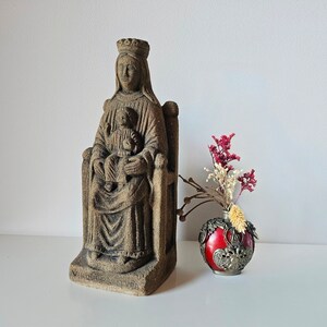 OUR LADY of CHILDBIRTH Antique Statue, Our Lady of Happy Delivery, Our ...