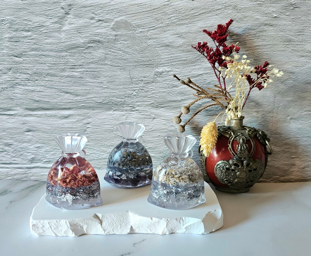 Resin LOVE Mojo Bag, PROTECTION Mojo Bag, HARMONY Mojo Bag, Good Luck ...