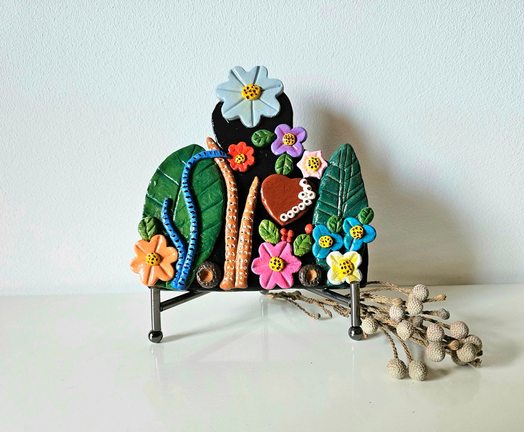 Decorative Clay Plaque, Plaque Home Decor, Plaque Wall Decor, Wall ...