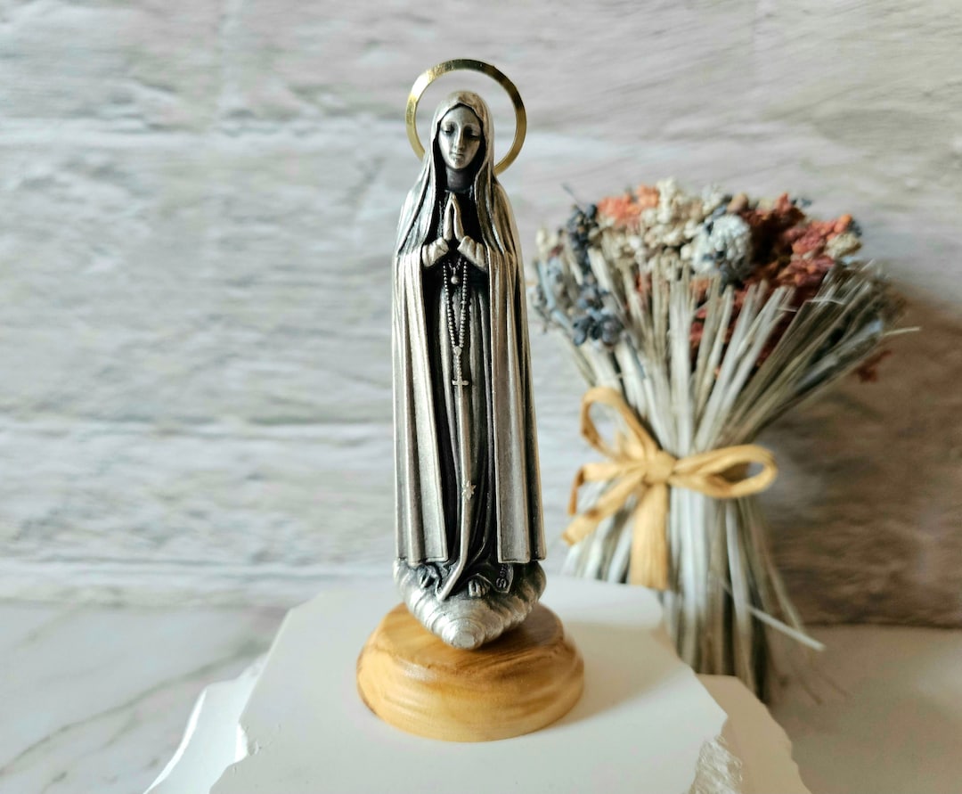Our Lady of Fatima Statue, Our Lady Religious Figurine, Nossa Senhora ...