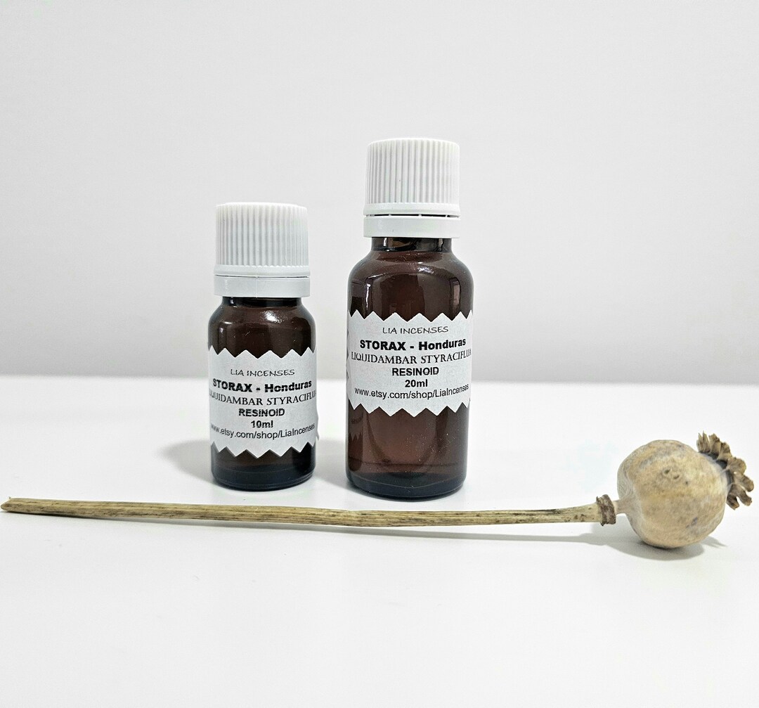 STORAX Liquid Resin 10ml 20ml 50ml 100ml Storax Resinoid Liquidambar ...