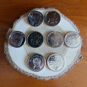 ANGELS COINS Courage Blessing Hope Wisdom Protection ONE Coin - Etsy