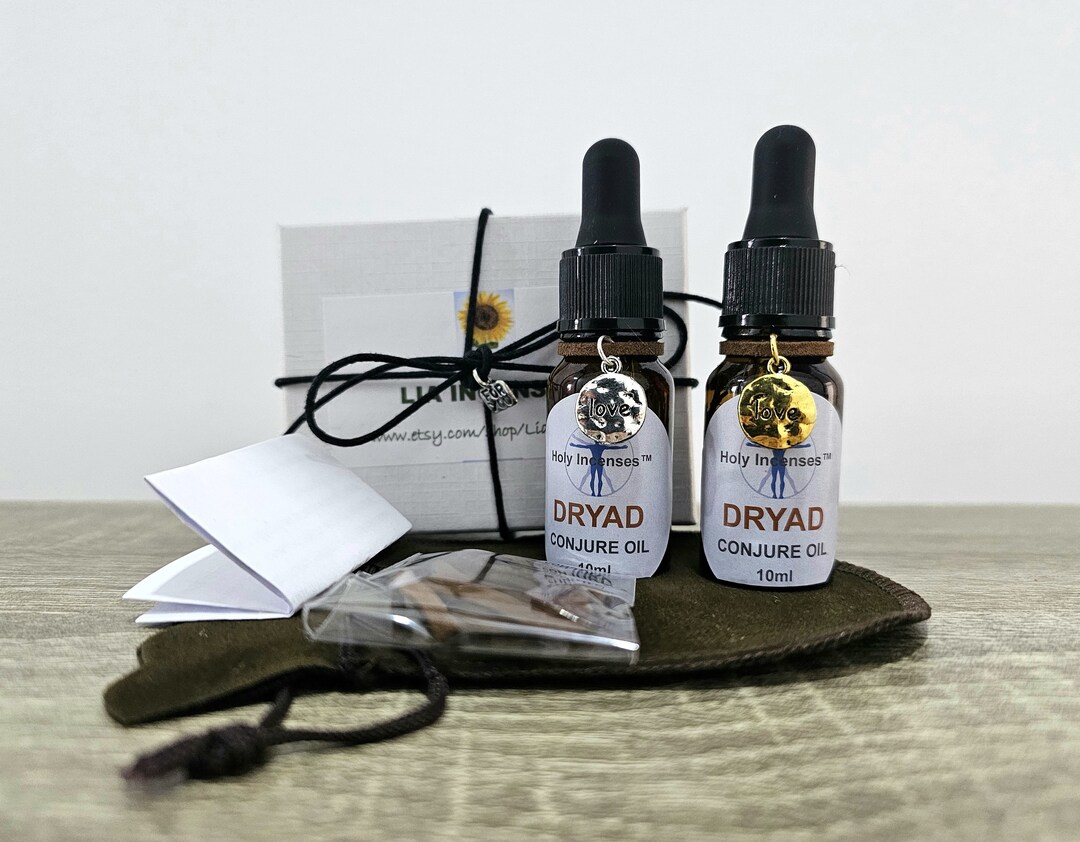 Dryad Conjure Oil Gay Love Oil Attraction Love Oil Spell Oil Magical Oil Anointing Oil 10ml