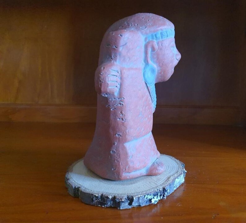 Pre-columbian Mexican Statue Aztec Figure Mayan Inca Clay | Etsy