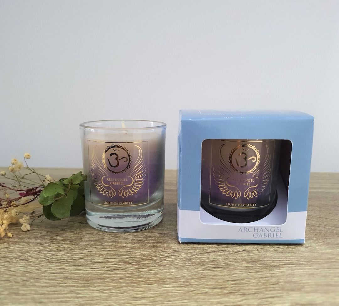 Archangel Gabriel Votive Candle, Gabriel Votive Candle, Scented Votive ...