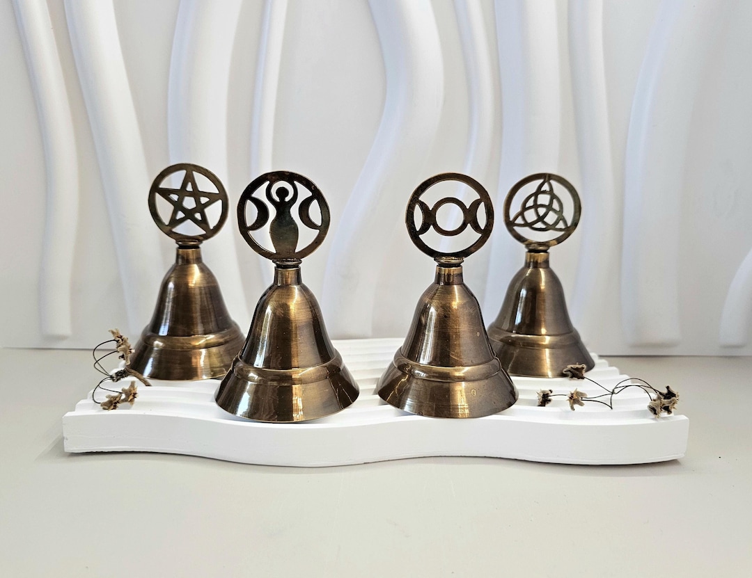 Altar Bell, Ritual Bell, Wiccan Bell, Pagan Bell, Witchs Bell, 4 ...