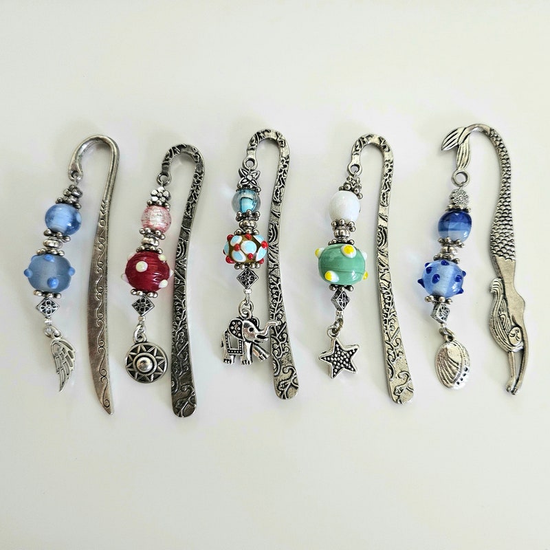 Beaded Book Marks - Etsy
