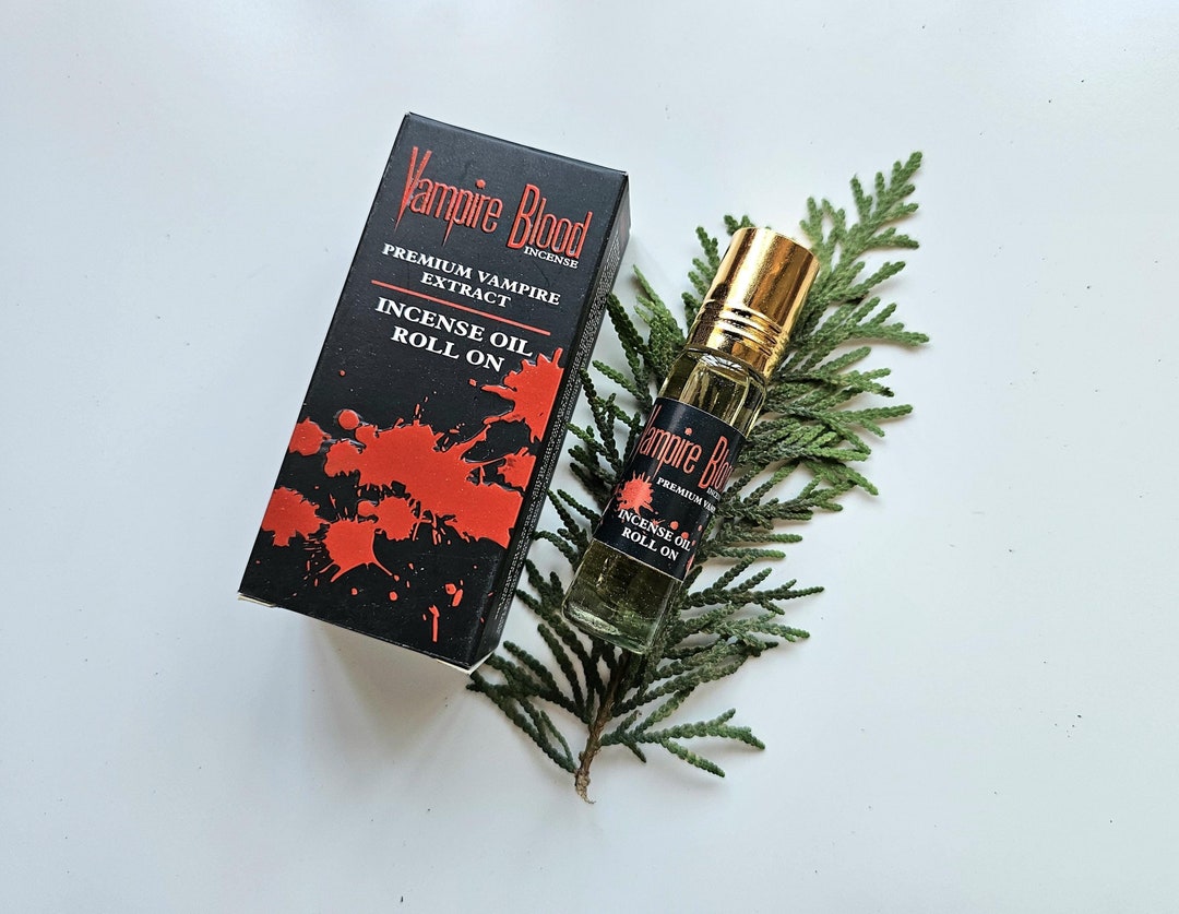 VAMPIRE BLOOD Incense Oil, Premium Vampire Extract, Natural Incense Oil ...