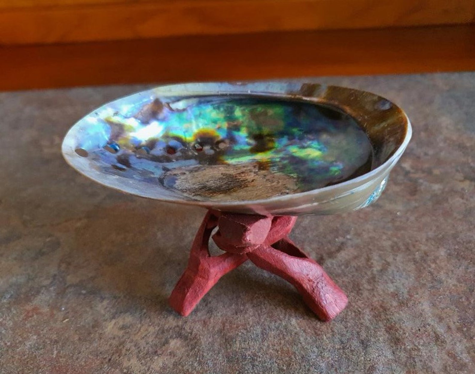 COBRA STAND for Abalone Shell Tripod Stand Seashell - Etsy