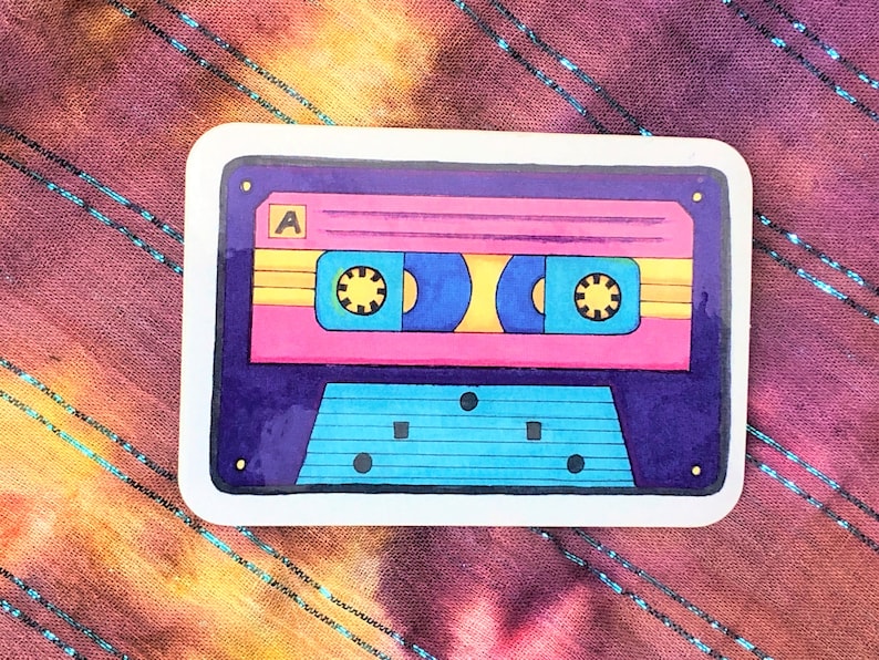 Pink and Purple Sticker Pack - Etsy