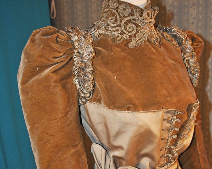 Antique Victorian 1880's Walking Suit - Label White Howard & Co. - Etsy