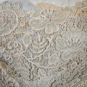 Victorian 2 Piece Bustle Wedding Gown With Bobbin Duchesse Lace, 1895 ...