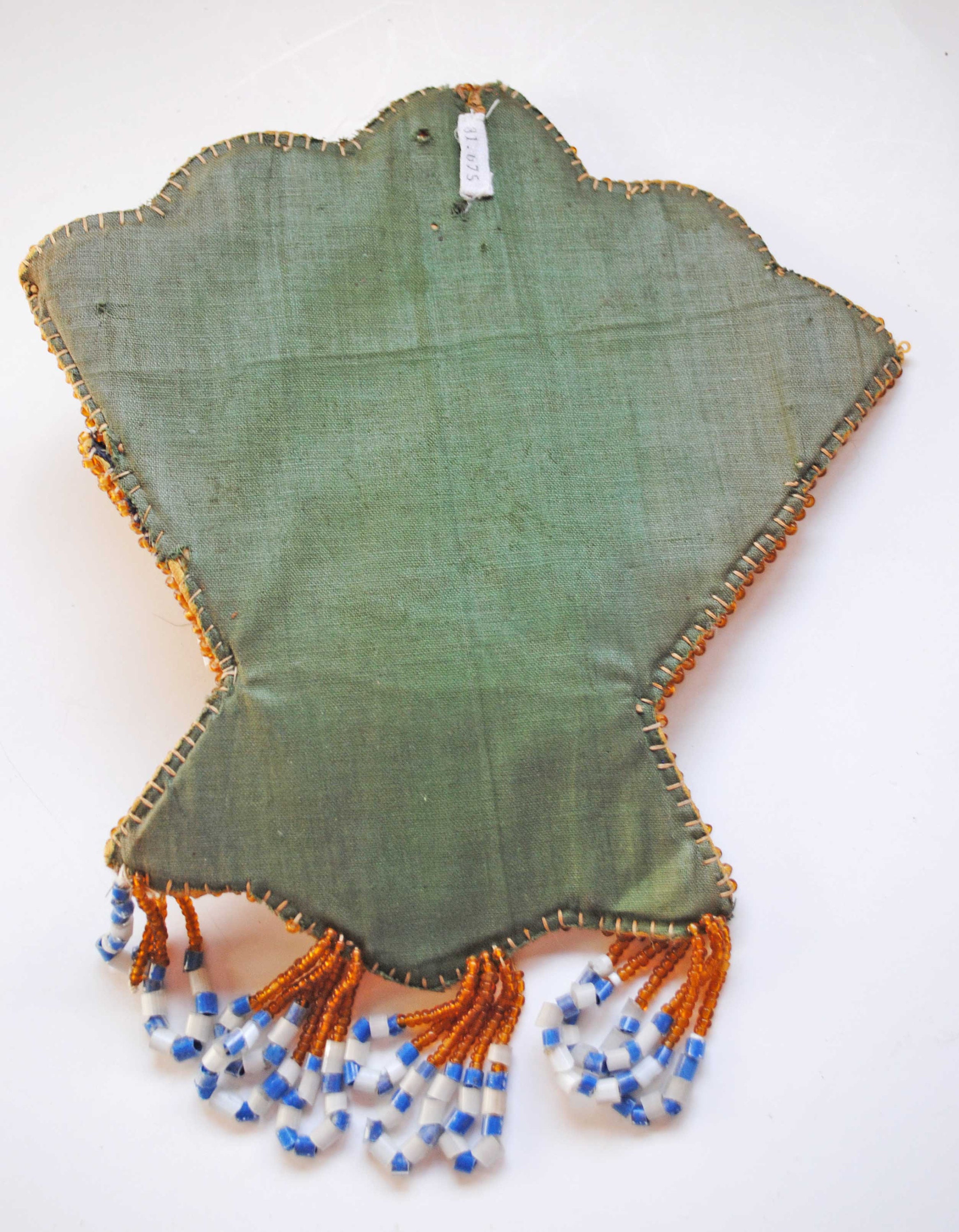 Victorian Native American Iroquois Hand Beaded Whimsey Hanging Wall ...
