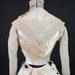 Victorian 2 Piece Bustle Wedding Gown With Bobbin Duchesse Lace, 1895 ...