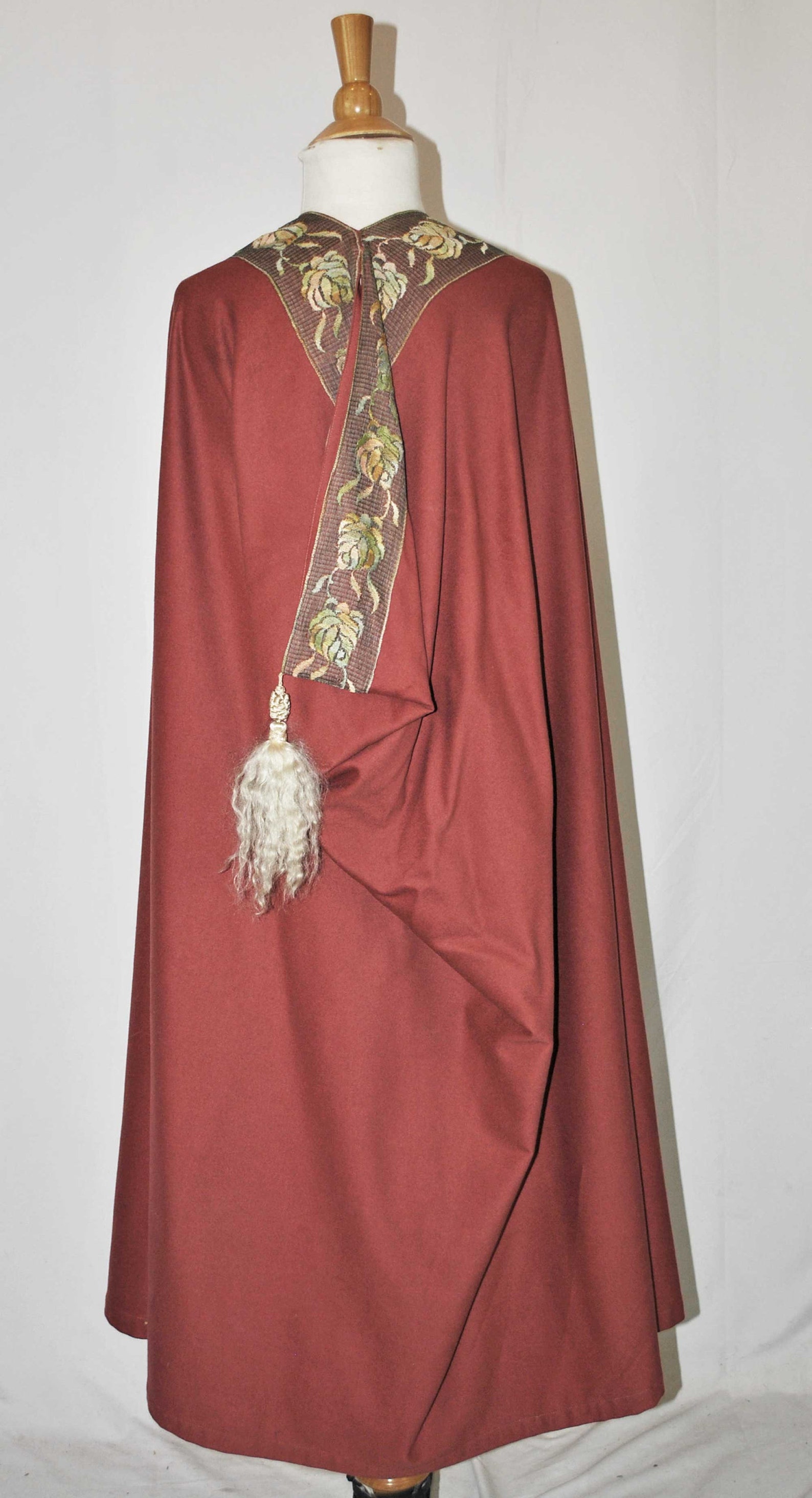 Edwardian Liberty & Co. Burgandy Wool Evening Cape Cloak, C1900 1910 - Etsy