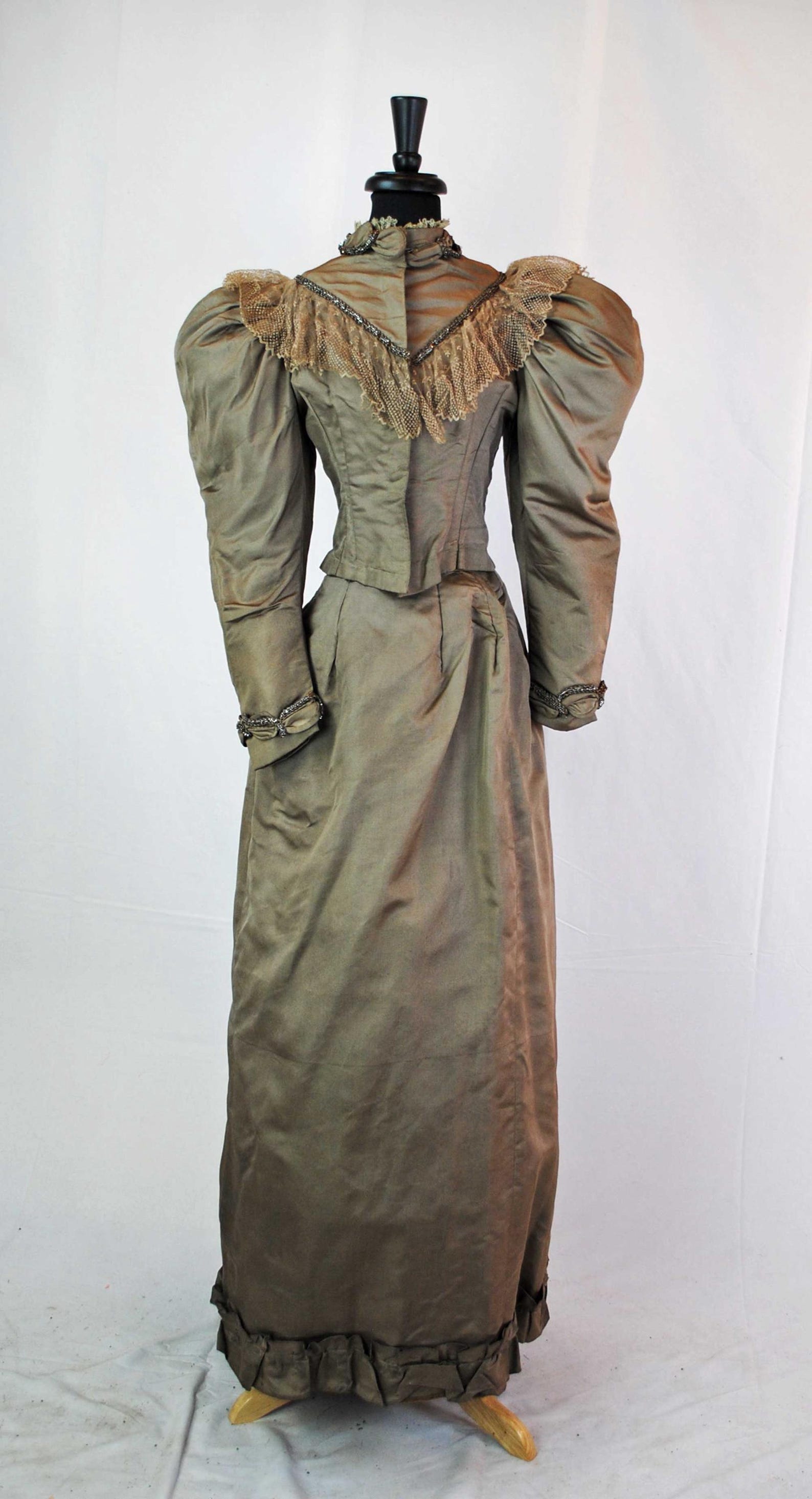 Victorian 2 Piece Visiting Dress 1893 - Etsy