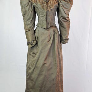 Victorian 2 Piece Visiting Dress 1893 - Etsy